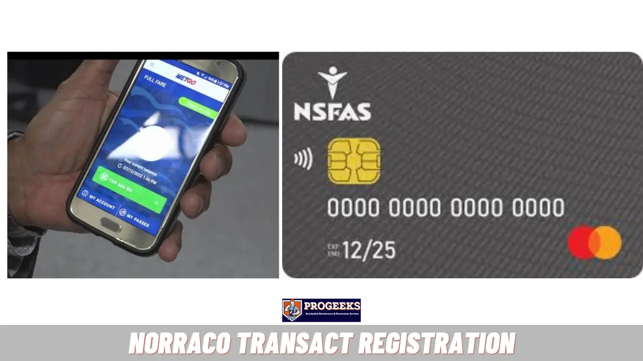 Norraco Transact Registration: Step-by-Step NSFAS Process